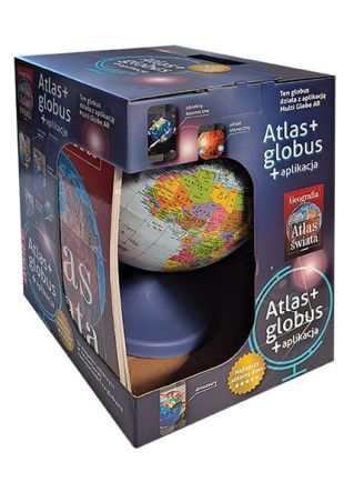 Pakiet edukacyjny Globus + Atlas Świata